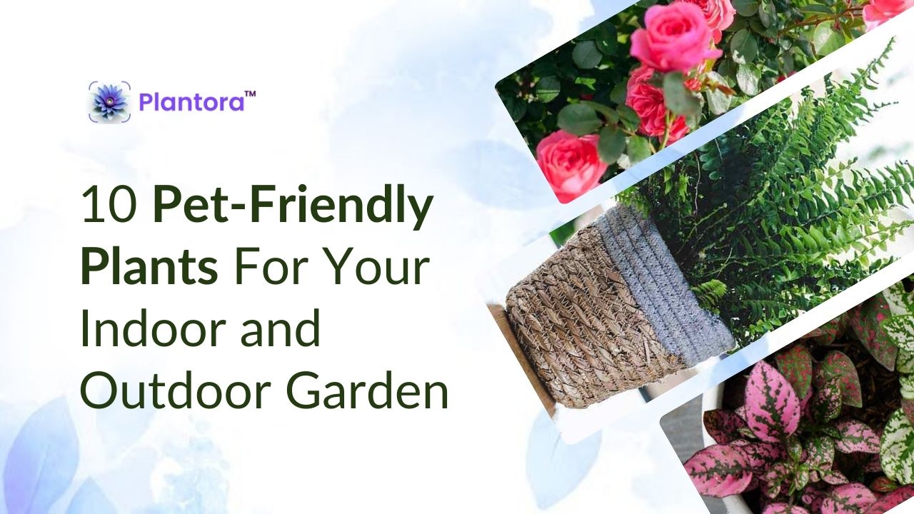 10 Pet-Friendly Plants For Your Indoor and Outdoor Garden - Plantora