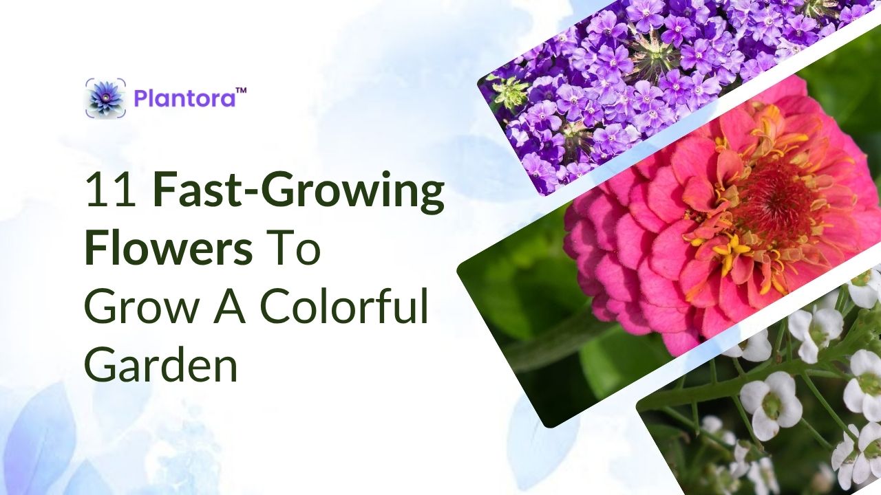 11 Fast-Growing Flowers To Grow A Colorful Garden - Plantora